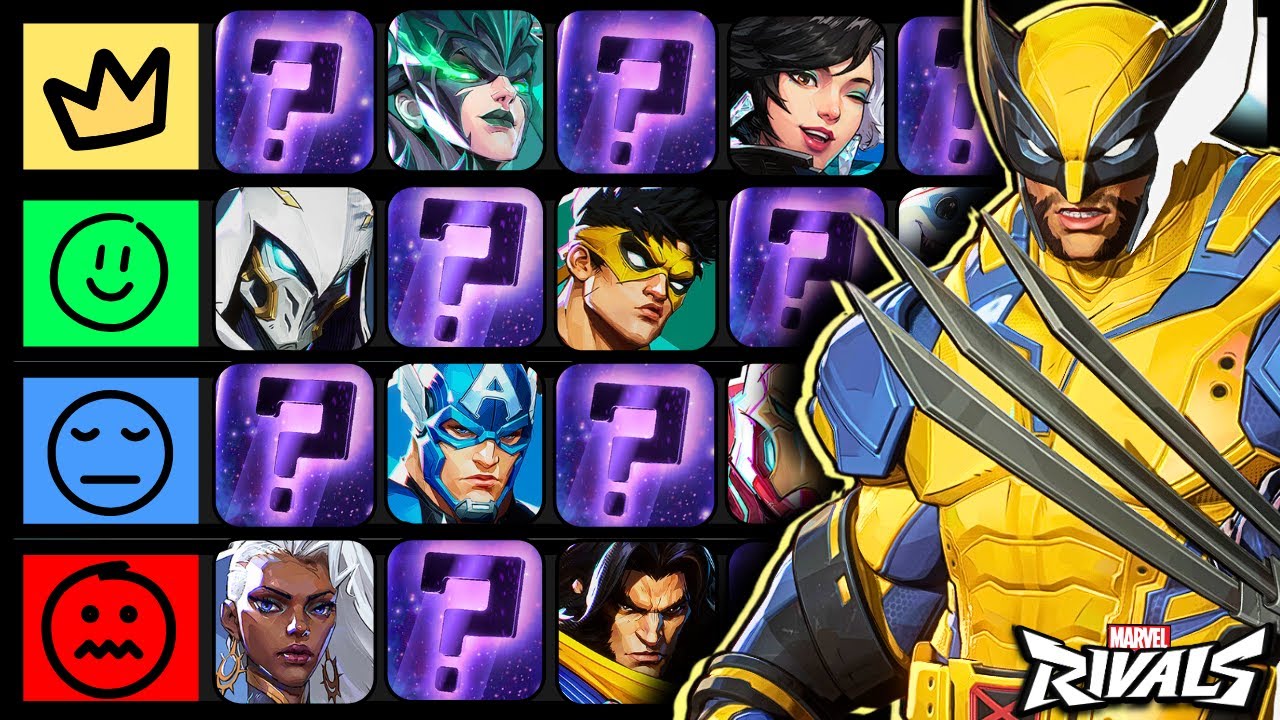 TIERLIST TIME! 📝💭| Marvel Rivals - YouTube