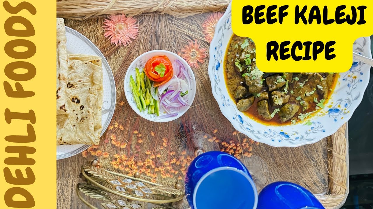 BEEF KALEJI RECIPE BY DEHLI FOODS | EID SPECIAL ️ - YouTube