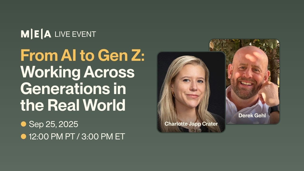 From AI to Gen Z: Working Across Generations in the Real World - YouTube