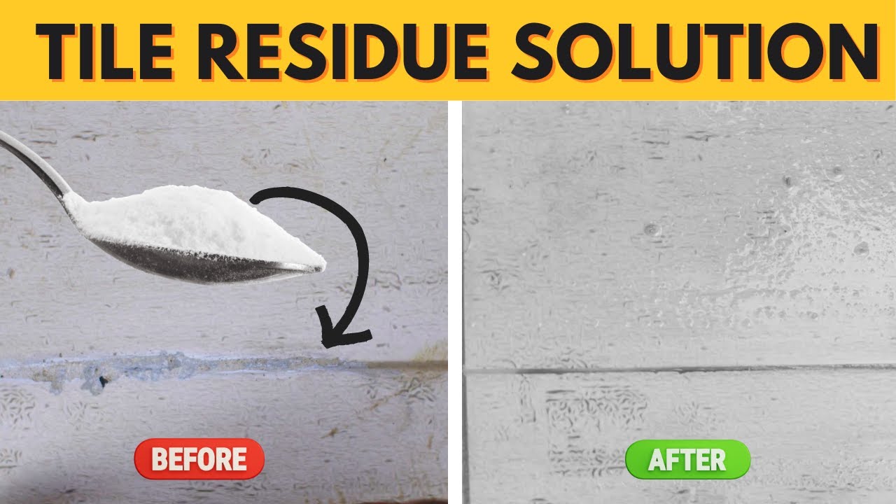 Silicone Free Tiles A Fast and Effective Method for Removing Dried ...