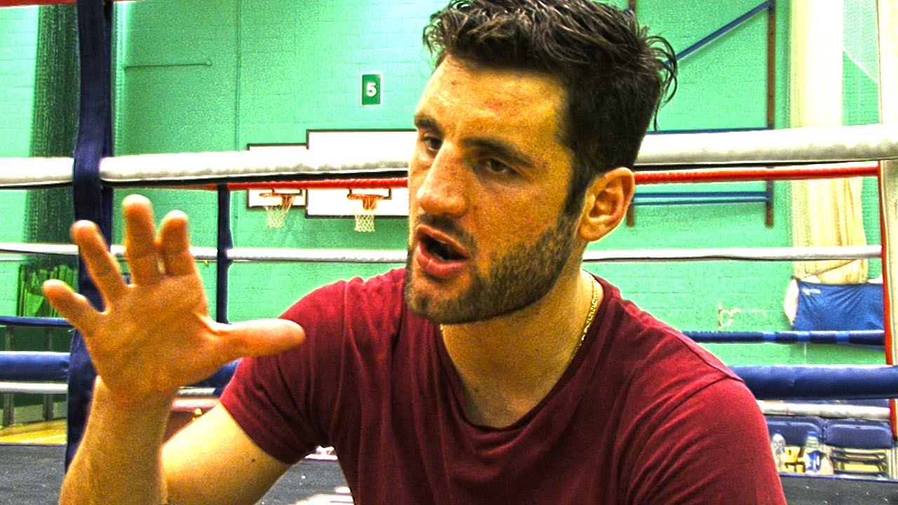 Cello Renda after boxing on the Super casino fight night - YouTube