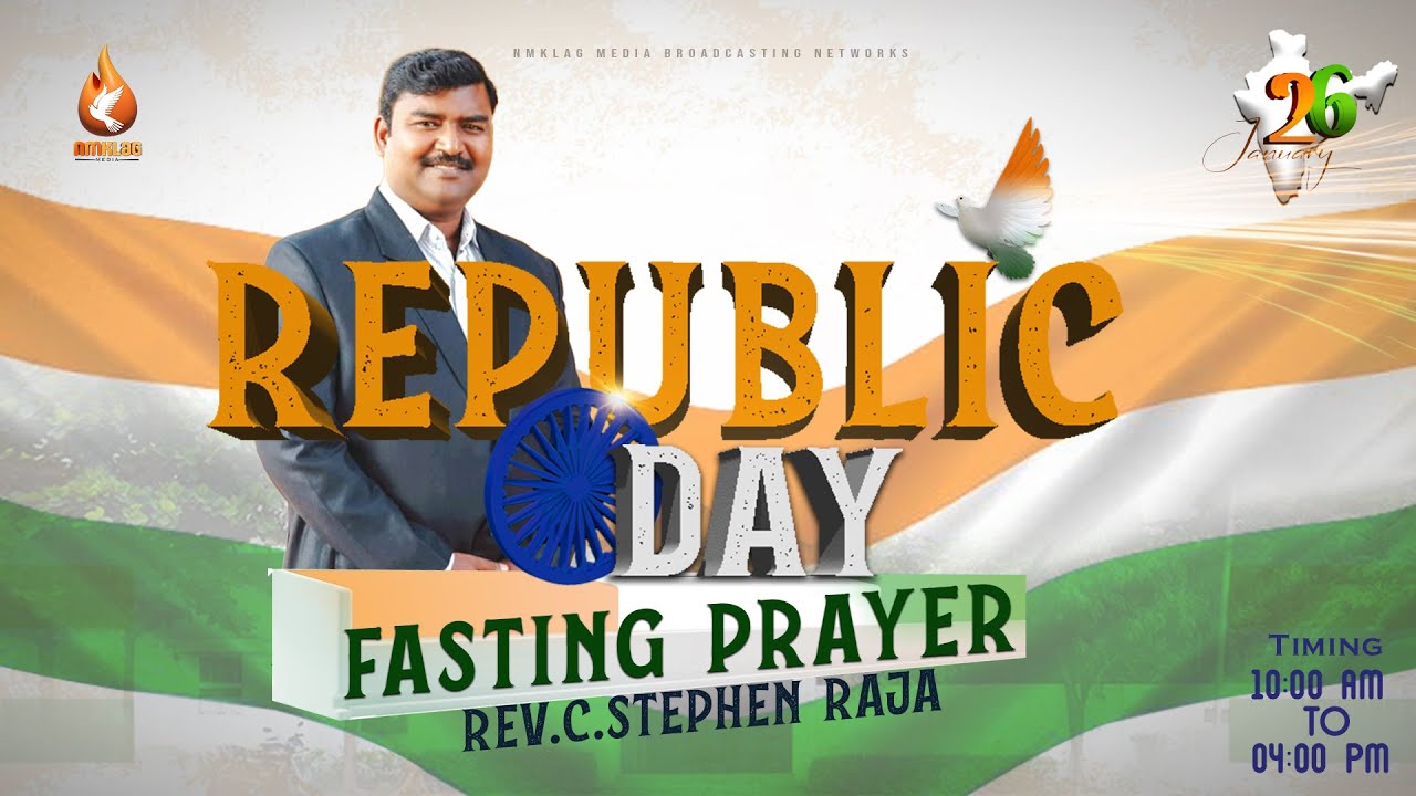 REPUBLIC DAY FASTING PRAYER| Rev.C.STEPHEN RAJA | 26 JAN 2024 | # ...