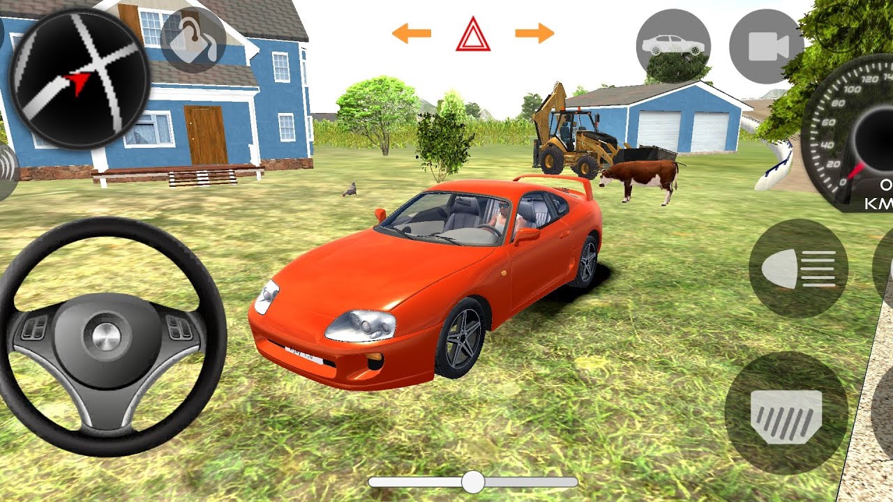 Supra MK4 se game mein ki offoading // Supra MK4 YouTube gaming car ...