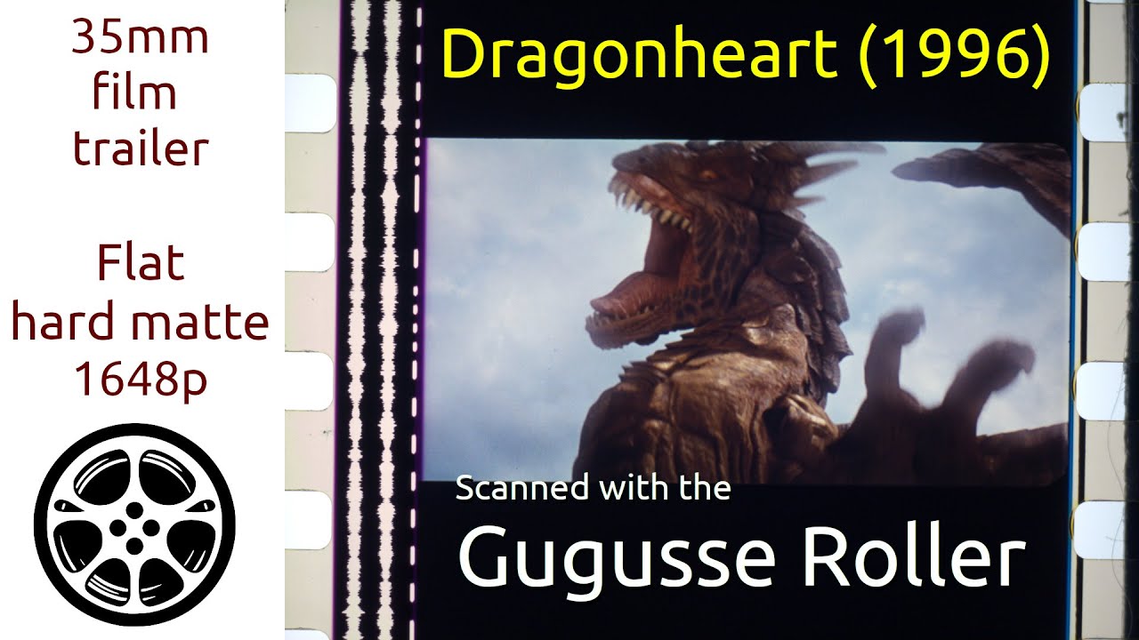 DragonHeart (1996) 35mm trailer, flat hard matte, 1648p - YouTube