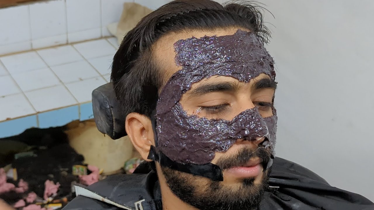 How to Hot 🔥 wax for boys tutorial step by step zaibi barber shop - YouTube
