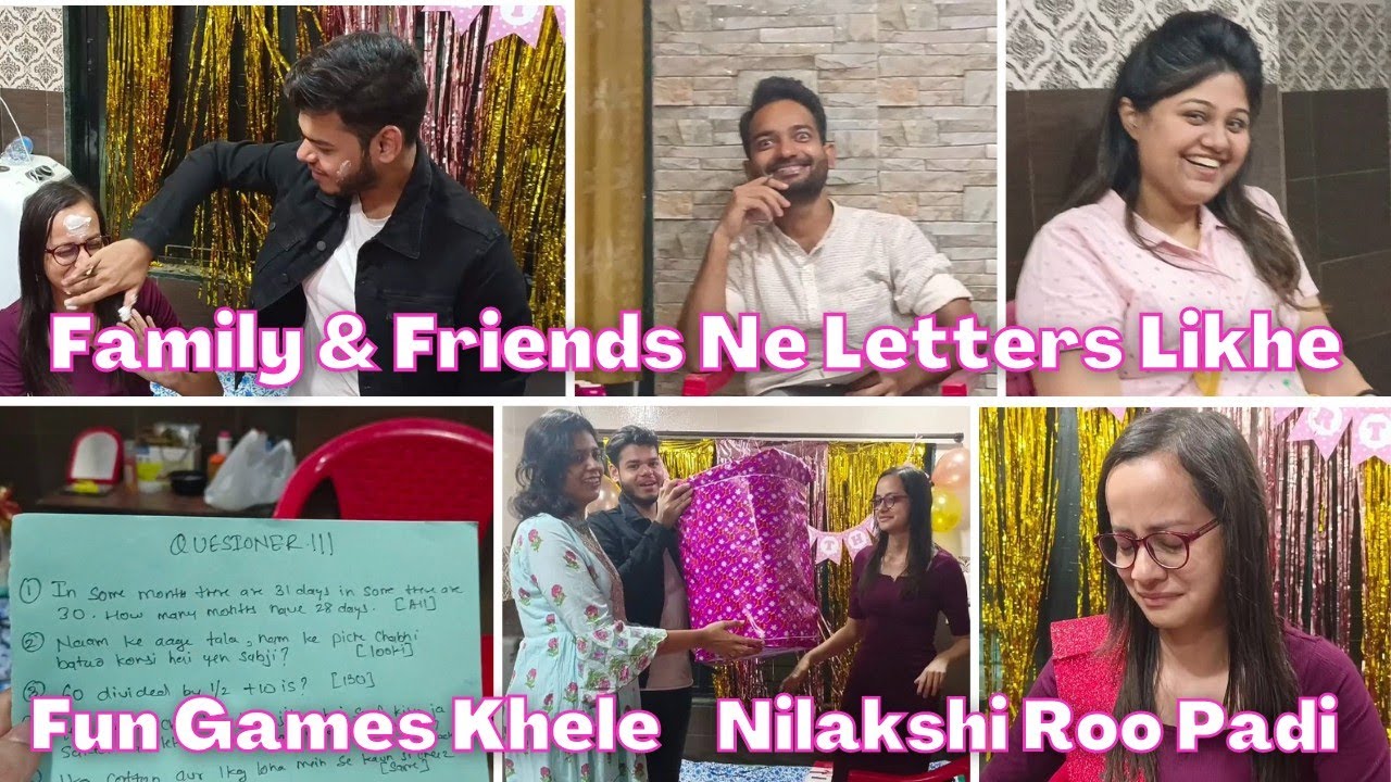 Nilakshi Ka Birthday Vlog Part 2 | Gharwalo Se Aye Letters | Nilakshi's ...