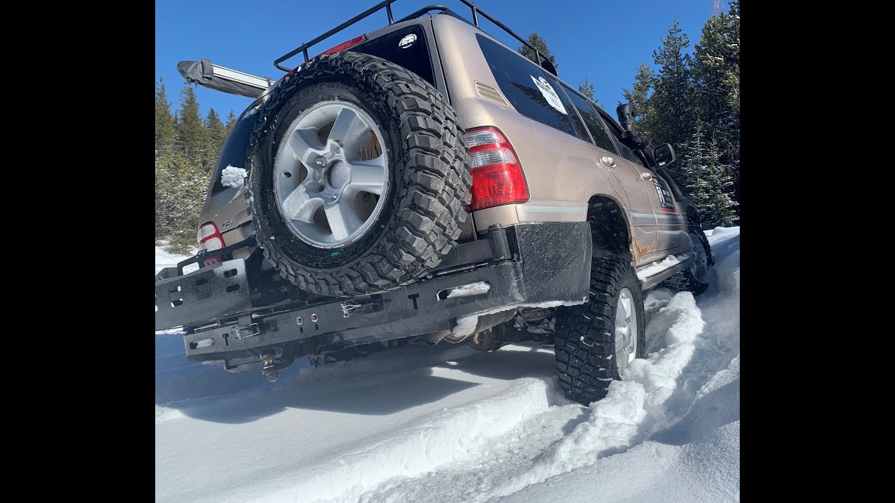 100 Series Rear Bumper Ebay Dual swing out install - YouTube