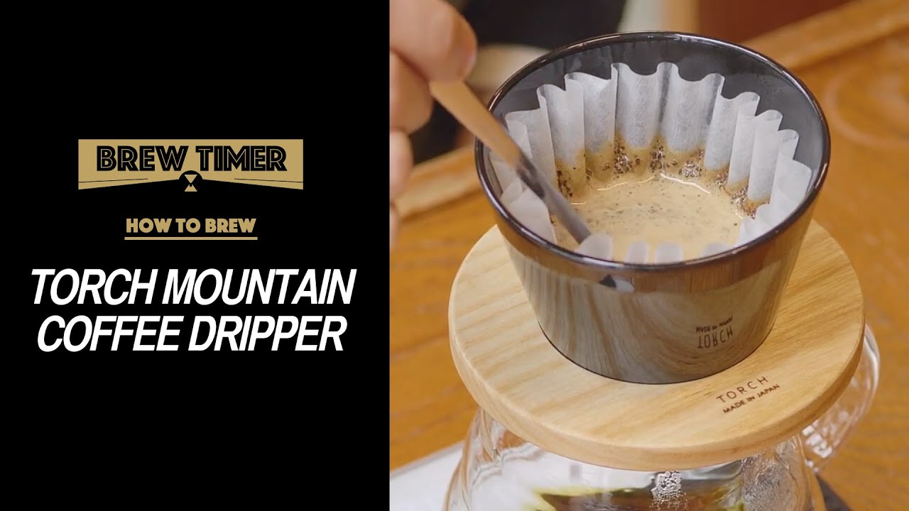 TORCH マウンテンドリッパー コーヒー抽出方法【リアルタイム】THE COFFEESHOP《Brew Timer》 - YouTube