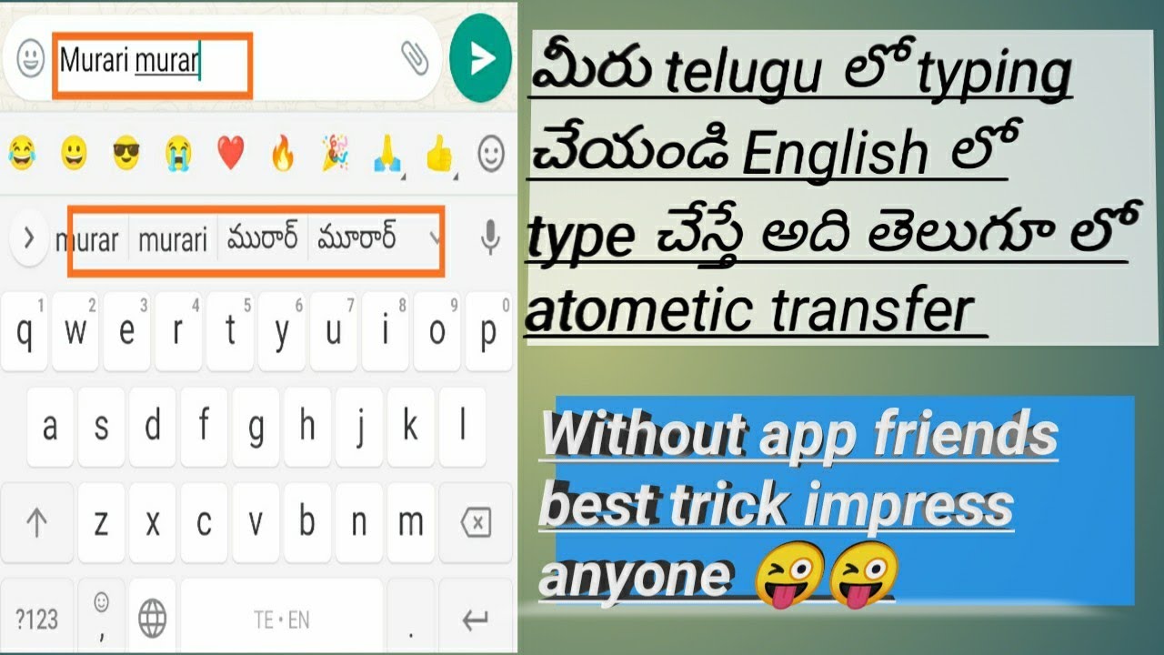 How To Automatically Change English Typing Into Telugu YouTube how-to-automatically-change-english-typing-into-telugu-youtube