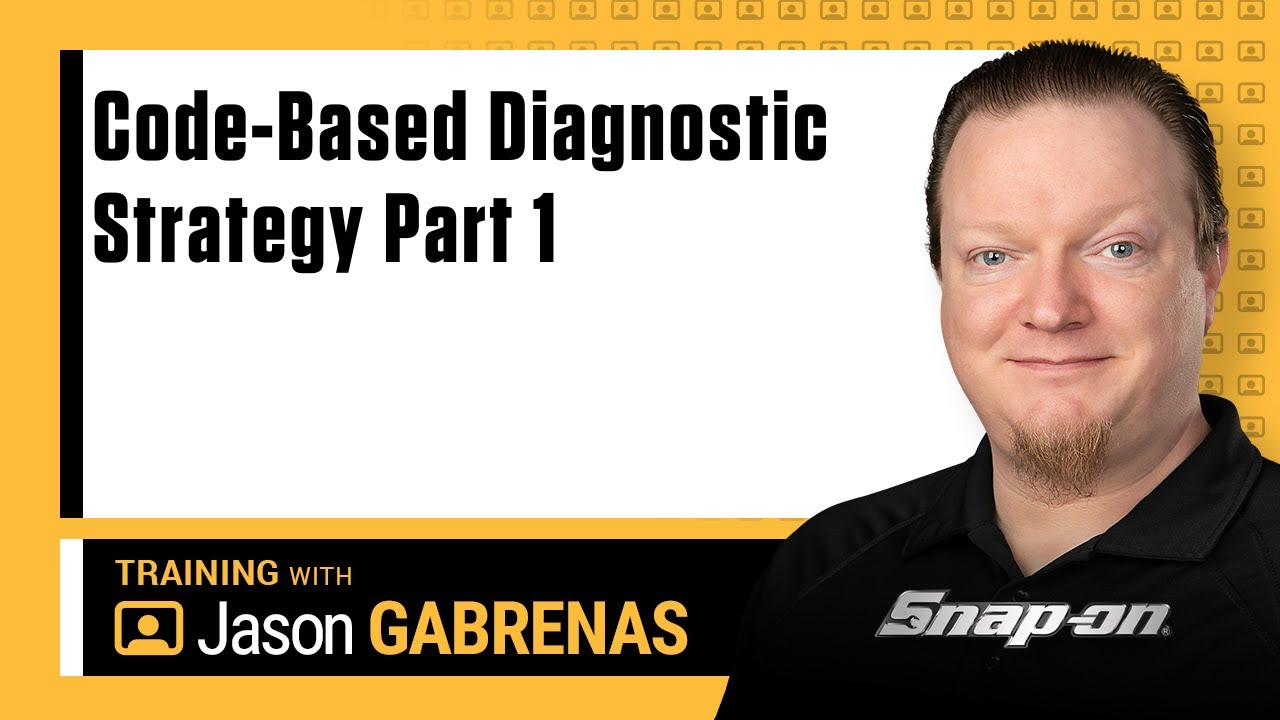 Code-based Diagnostic Workflow Part 1 with Jason Gabrenas | Snap-on Diagnostics UK - YouTube
