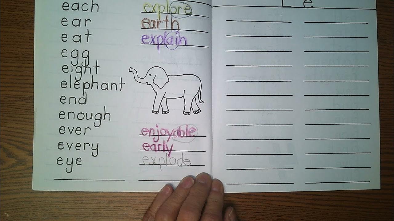 Fundations 2, Unit 13, Week 2 Day 4 REVIEW - YouTube