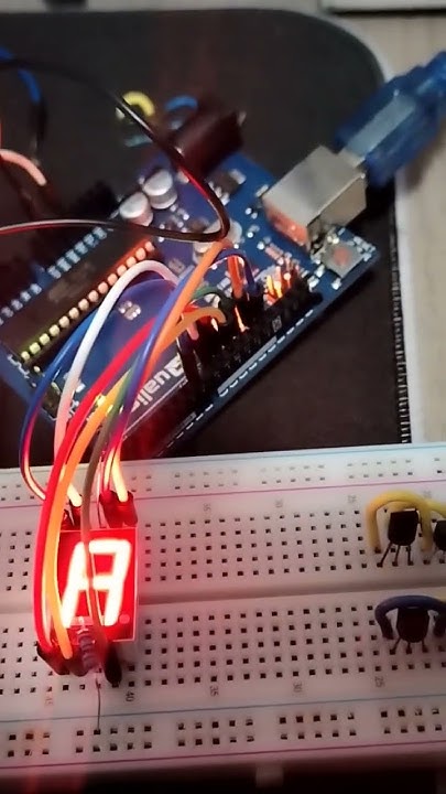 display 7 segmentos y Arduino - YouTube