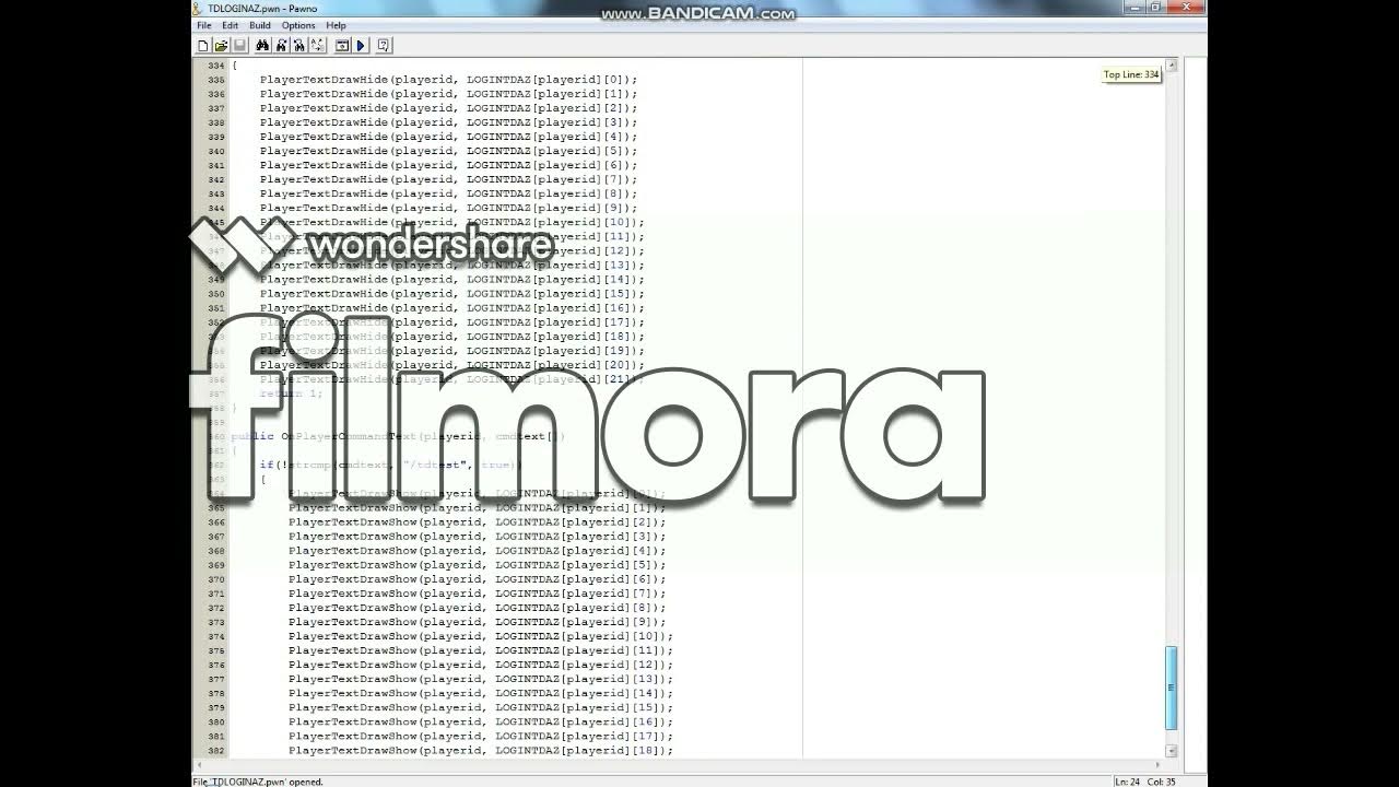 GTA SAMP:how to add login textdraw - YouTube