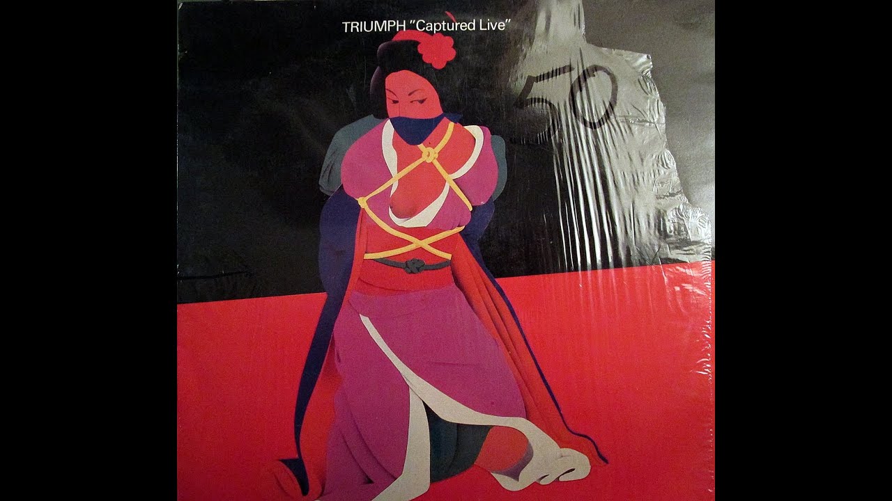 TRIUMPH "captured live" on RARE VINYL 1982 Baltimore (side A) crisp ...