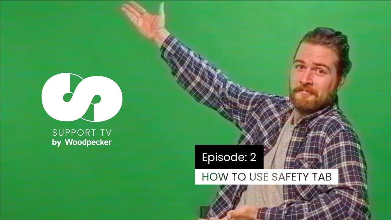 Support TV: How to use the Safety Tab in Woodpecker - YouTube