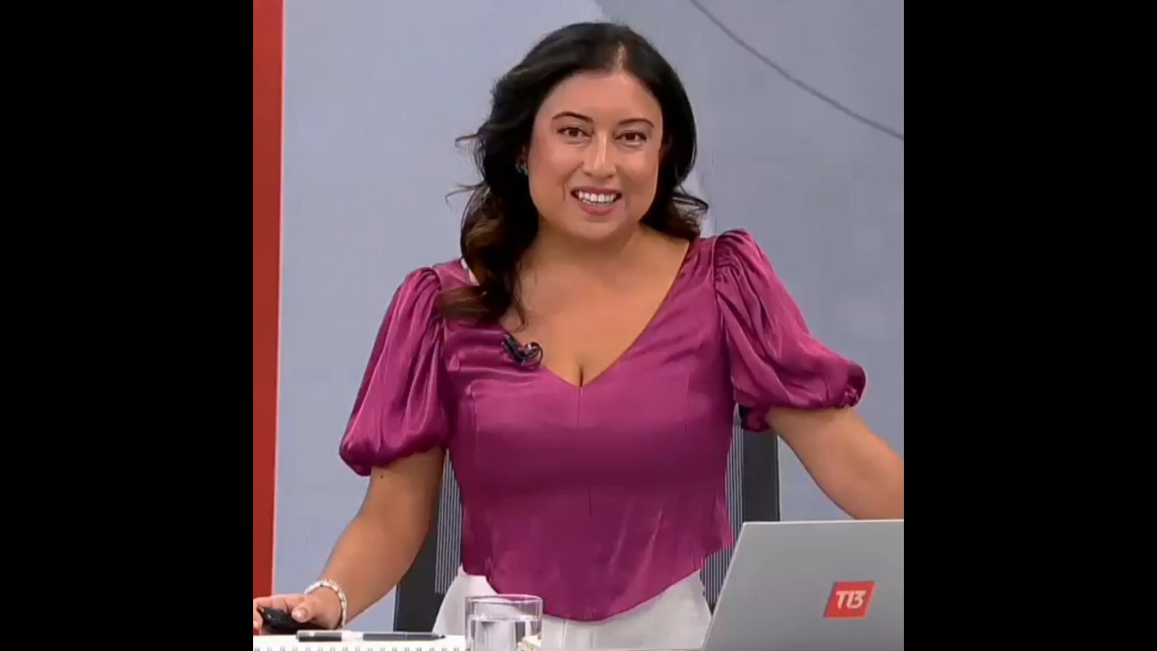 Nilse Silva 🍈🍈💦 - Una de las periodistas con los mejores melones de la TV Chilena - YouTube