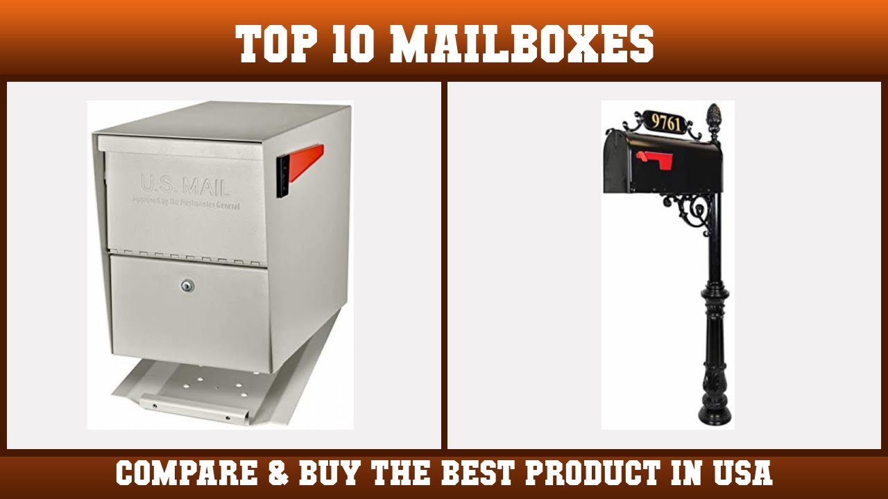 Top 10 Mailboxes to buy in USA 2021 | Price & Review - YouTube