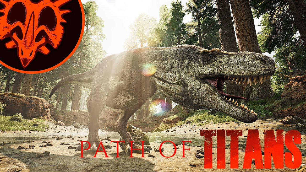 Testing Out Path of Titans' Newest Tyrannosaur: Daspletosaurus - YouTube