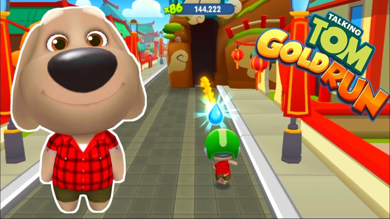 Talking Tom Gold Run New Update - Talking Ben Flying Gameplay Unlimited ...