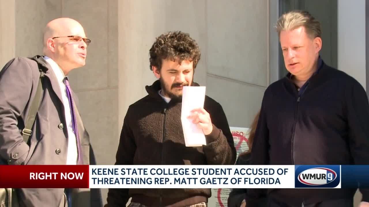 Keene State college student accused of threatening Rep. Matt Gaetz of ...