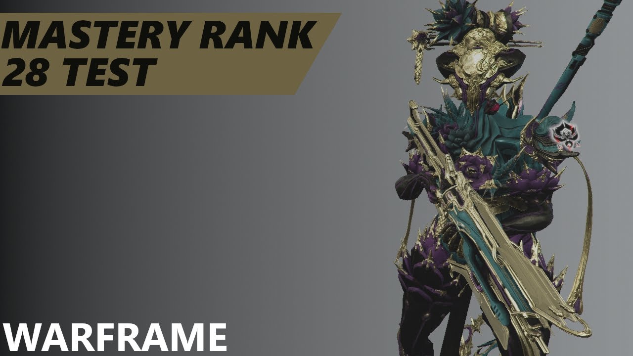 WARFRAME - MR28 Test - YouTube