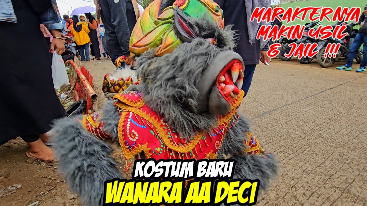 KOSTUM BARU WANARA AA DECI DENGAN NUANSA MERAH ️ ️KUDA LUMPING MUTIYARA ...