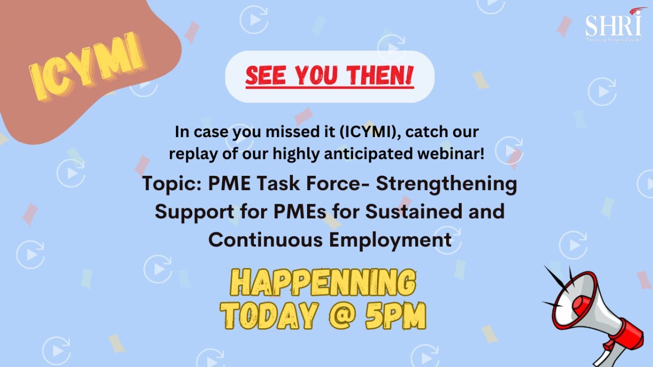 ICYMI Series: PME Task Force- Strengthening Support for PMEs for ...