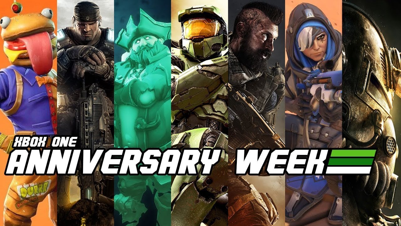 Xbox One Events (XB1): Anniversary Week | November 12 - 18, 2018 - YouTube