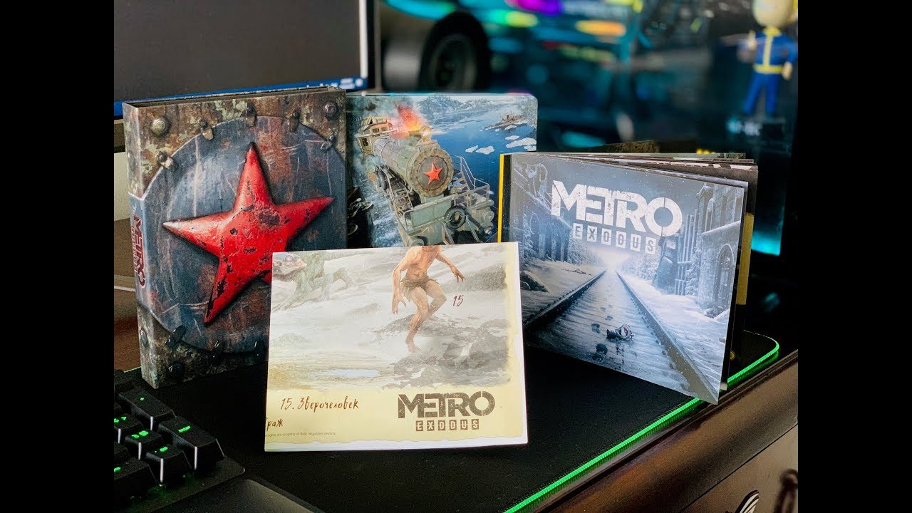 Metro Exodus Aurora Edition Unboxing - YouTube