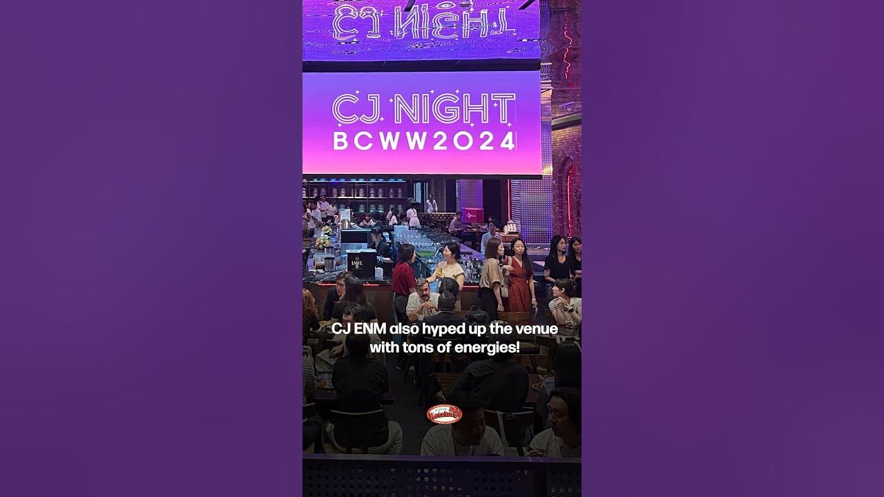 CJ ENM hypes up BCWW 2024! - YouTube