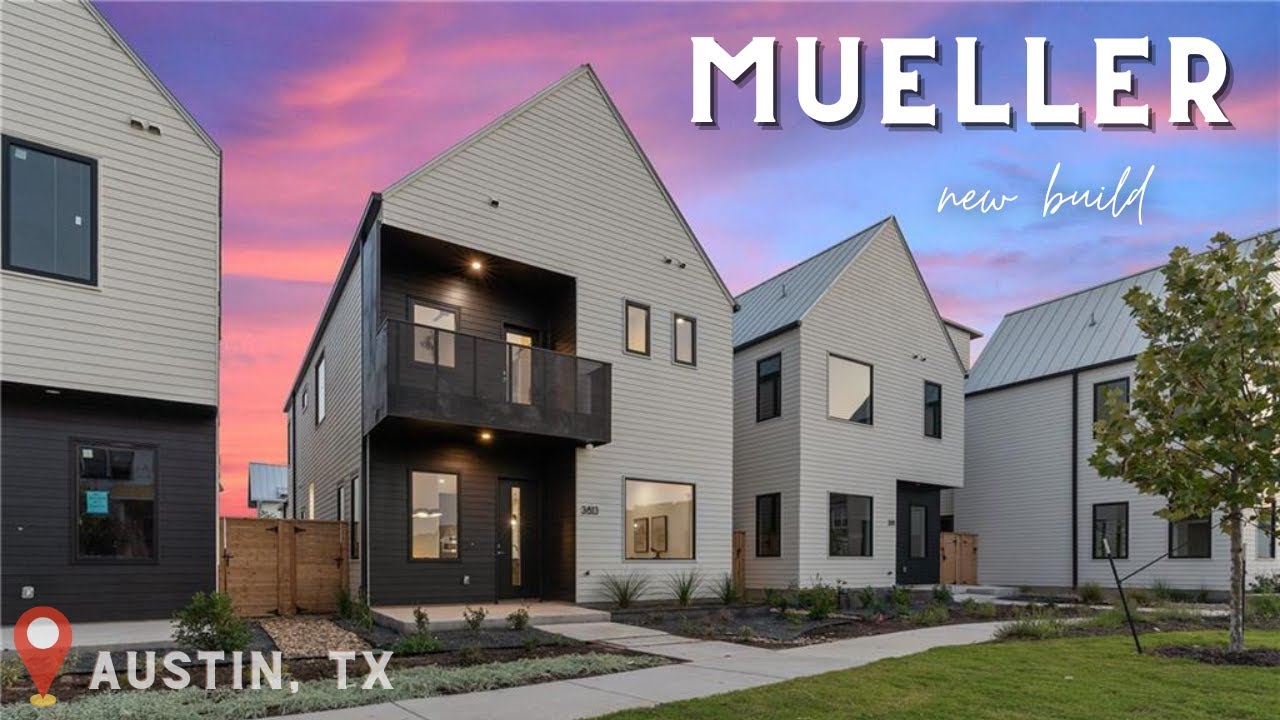 Mueller New Build | $1,239,000 | Austin, Texas | Mueller Neighborhood | 2200 SF - YouTube