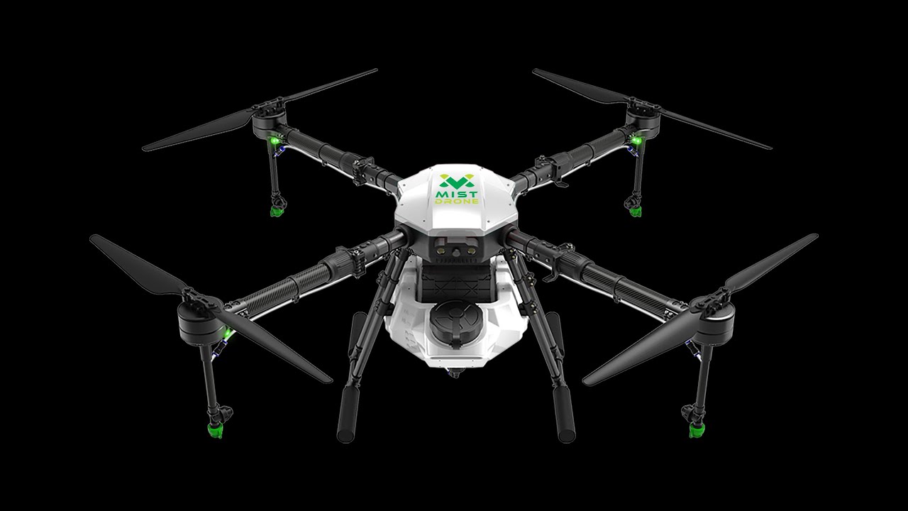 Mist Pro Agriculture Drone Spraying Sugar Cane // Mist Pro โดรนเกษตร ...