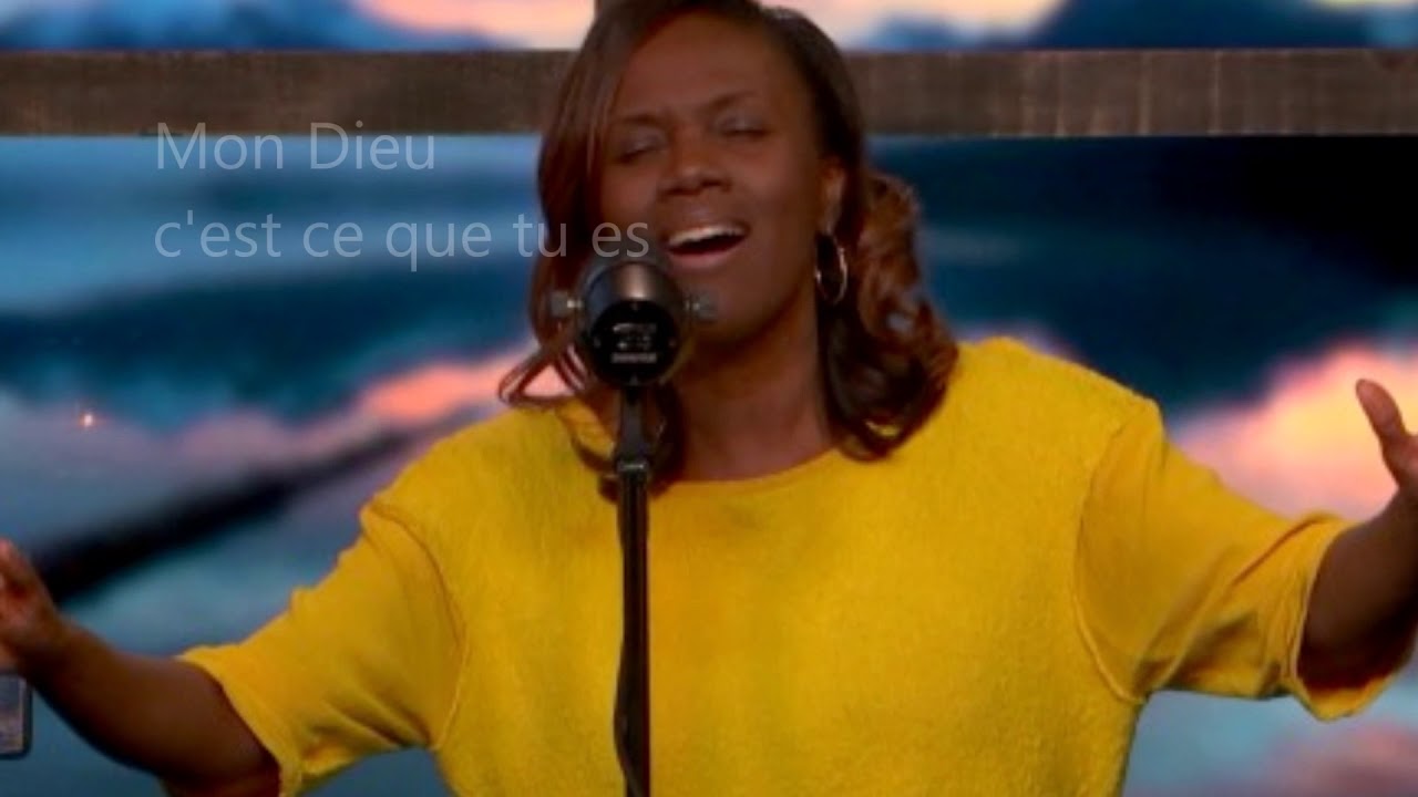 Nadege Joseph dansTu Frayes un chemin (SINACH version Francais) by ...
