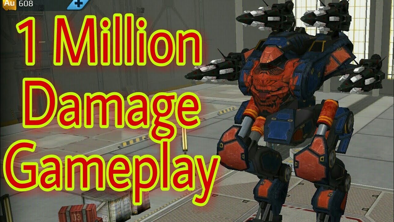 War Robots:- Gl.Patton Aphid_Tutorial || 1 Million Damage Score || War ...