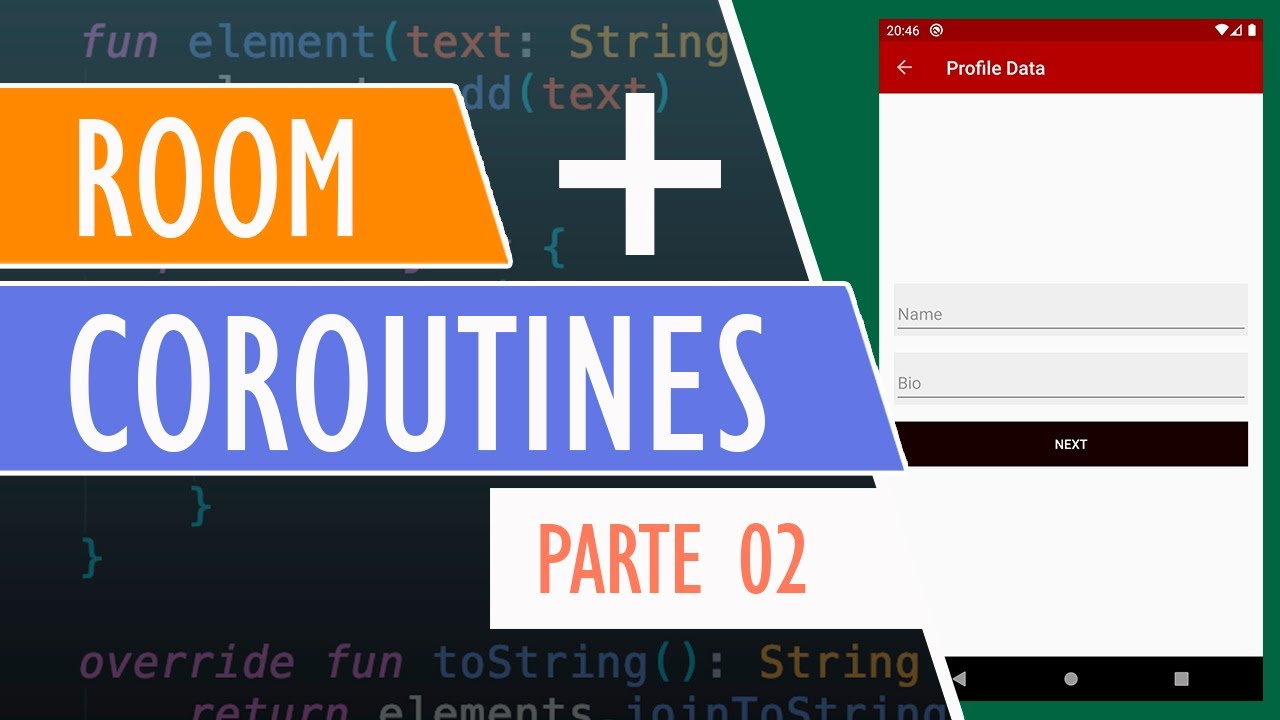 Room Database Kotlin Coroutines Em Um Projeto Android Com Mvvm Parte 02 Coroutines Youtube 9242