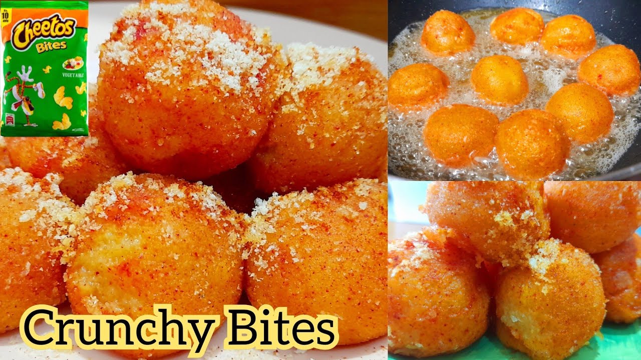 CRUNCHY CHEETOS BITES recipe in Urdu/Hindi (Snack time recipe ...