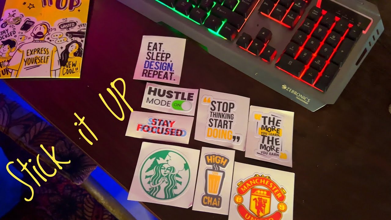 Stick it Up | Product Review | Stickers for all purposes! - YouTube