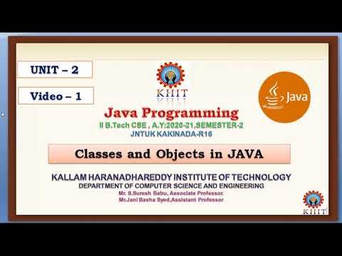 JAVA UNIT 2 VIDEO 1 - YouTube
