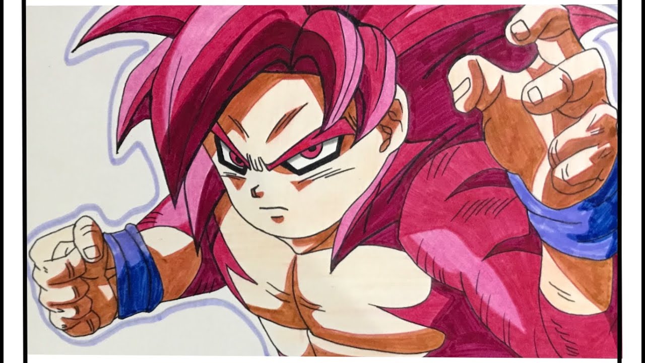 How To Draw Goku SSJ4 From Dragon Ball Daima - YouTube