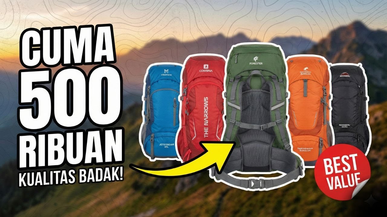 5 Rekomendasi Carrier 45 Liter Harga 500 Ribuan Terbaik & Paling Awet ...