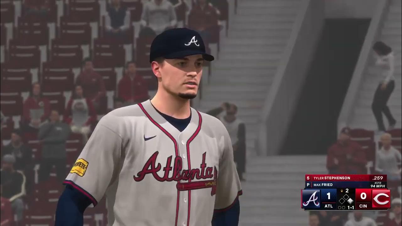 【MLB】#153 シンシナティ・レッズ VS アトランタ・ブレーブス【MLB The Show 24】 - YouTube