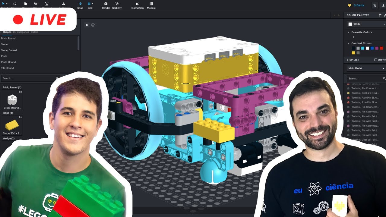 Spike PRIME no STUDIO 2.0 da Bricklink - Parte 2 - YouTube