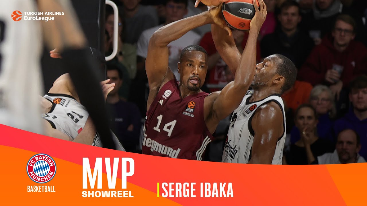 Serge Ibaka | MVP Showreel | Round 11 | 2023-24 Turkish Airlines EuroLeague - YouTube