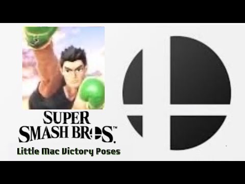 Little Mac - Super Smash Bros Ultimate Victory Poses - YouTube