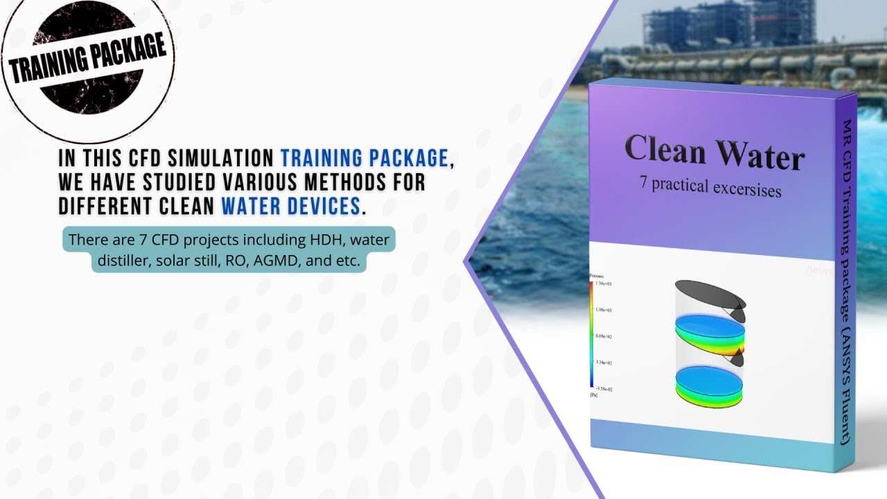 Clean Water CFD Simulation Training Package, ANSYS Fluent - YouTube