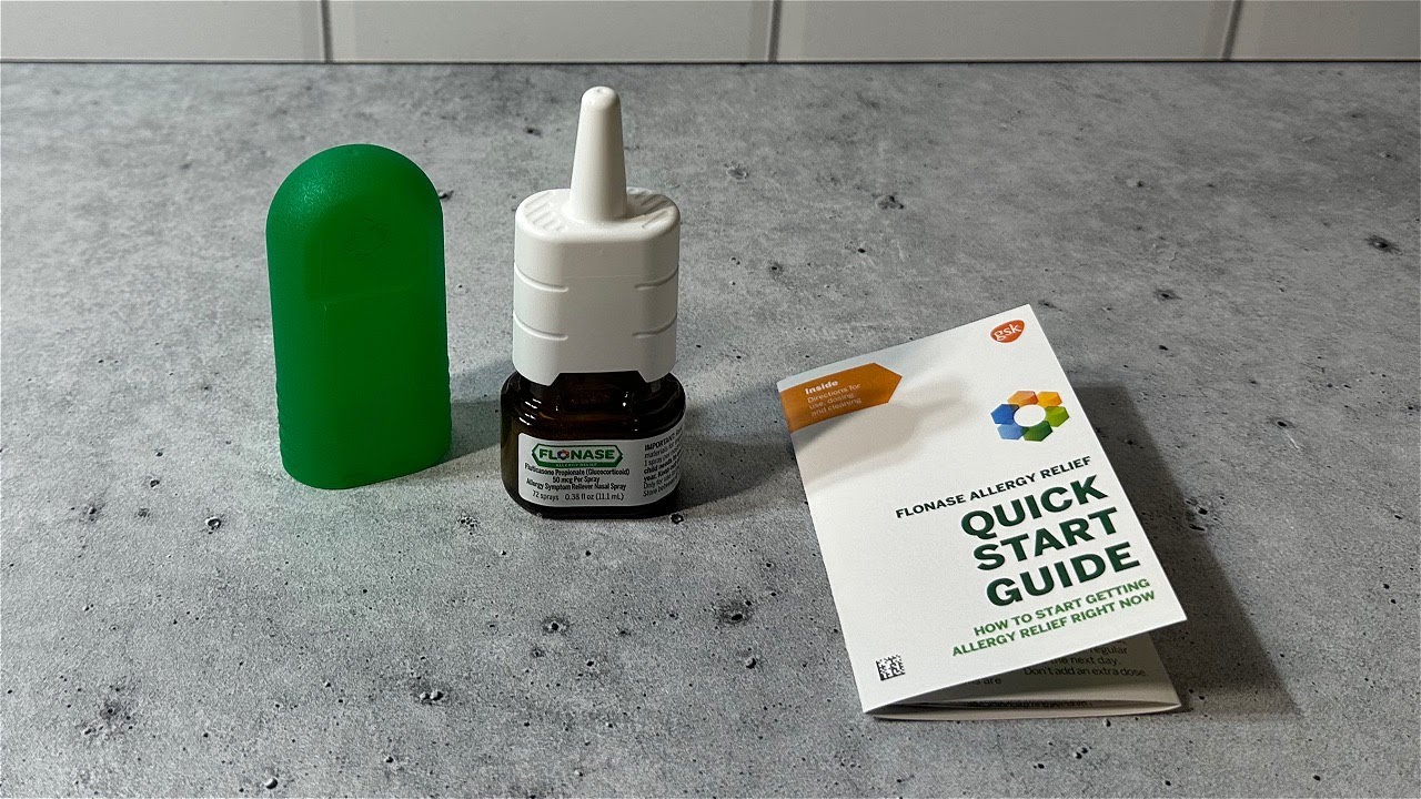 Flonase Allergy Relief Nasal Spray - 72 Sprays - YouTube