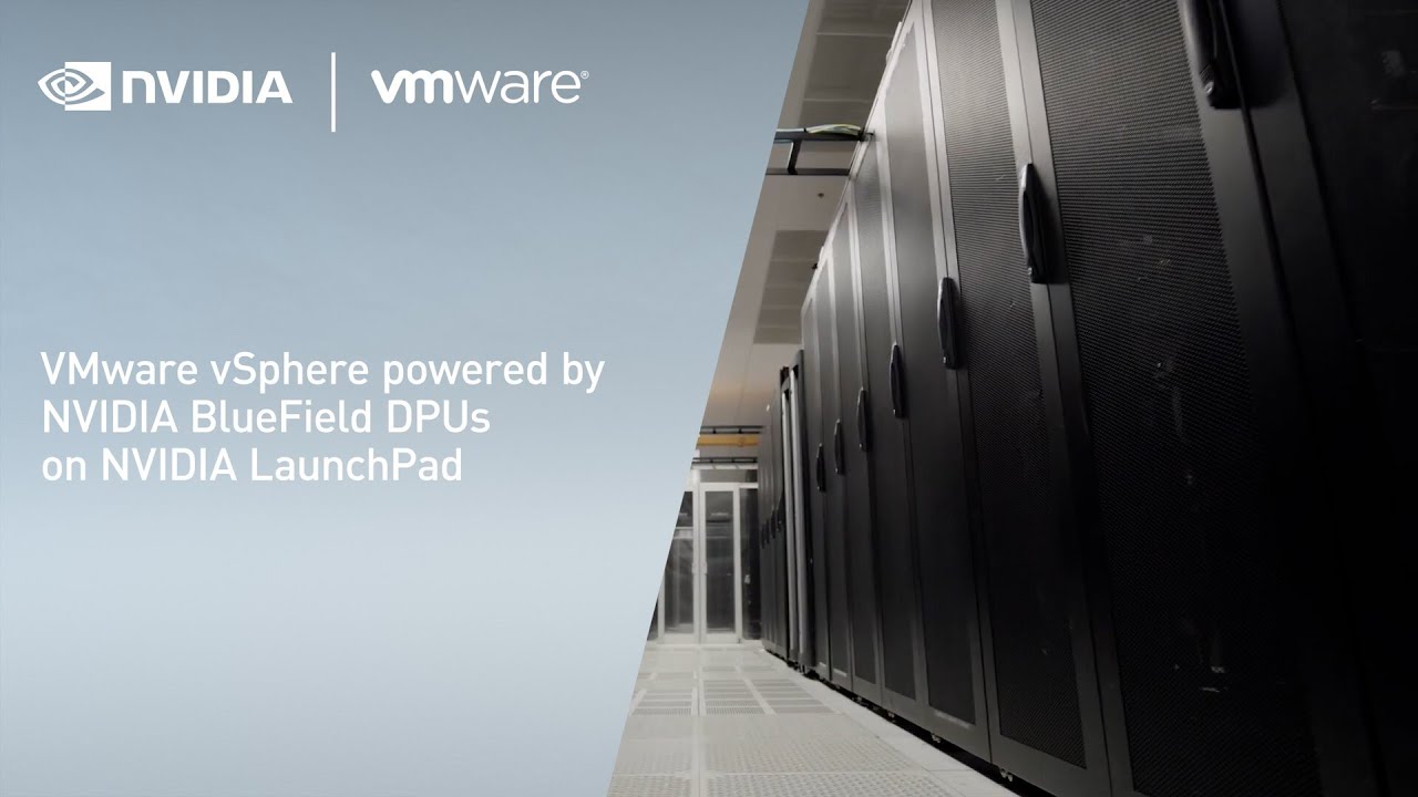 Secure Modern Apps on VMware vSphere 8 with NVIDIA DPUs - YouTube