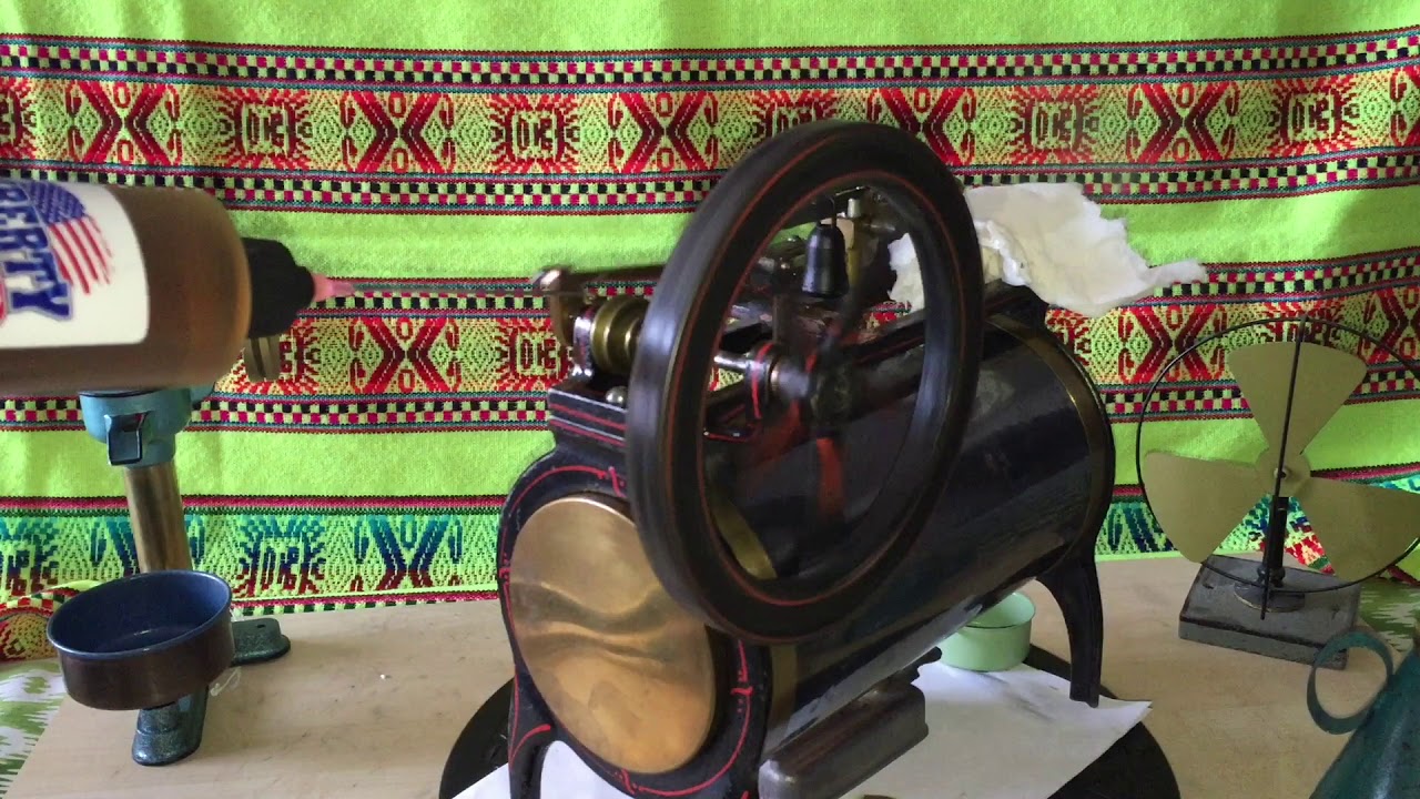 BUCKMAN UNION HOLLY 6 c1885 Scarce Steam Engine - YouTube