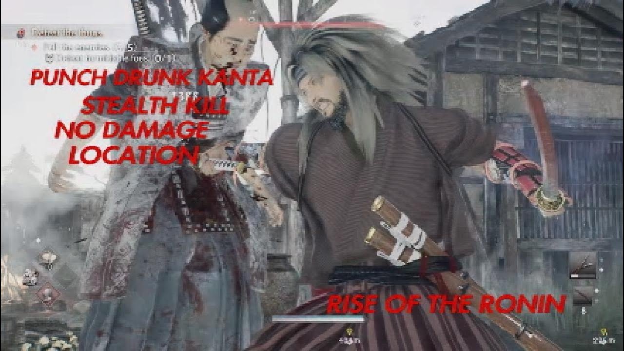 RISE OF THE RONIN PUNCH DRUNK KANTA BOSS FIGHT | NO DAMAGE | LOCATION | TWILIGHT MODE - YouTube
