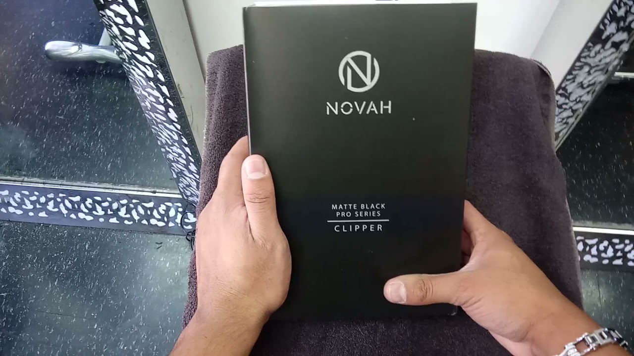 UNBOXING novah cliper. ABRIEndo caja de maquina novah. 360RAN Barber. # ...